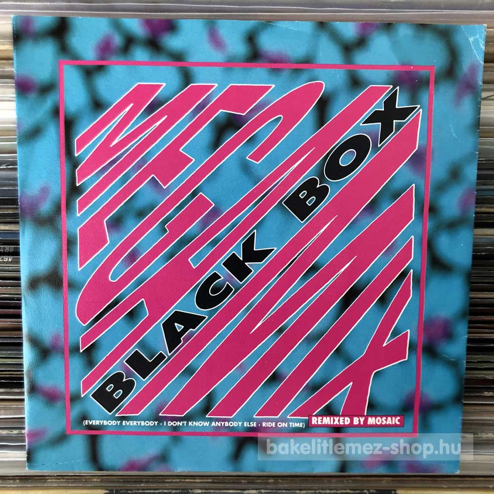 Black Box Remixed By Mosaic Megamix EU - Bakelit lemez shop