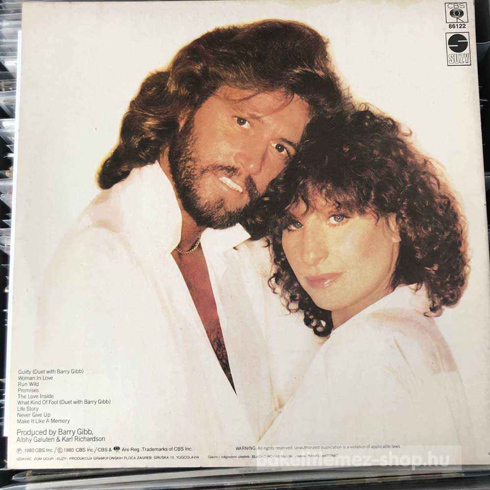 Barbra Streisand Guilty YUGO - Bakelit lemez shop