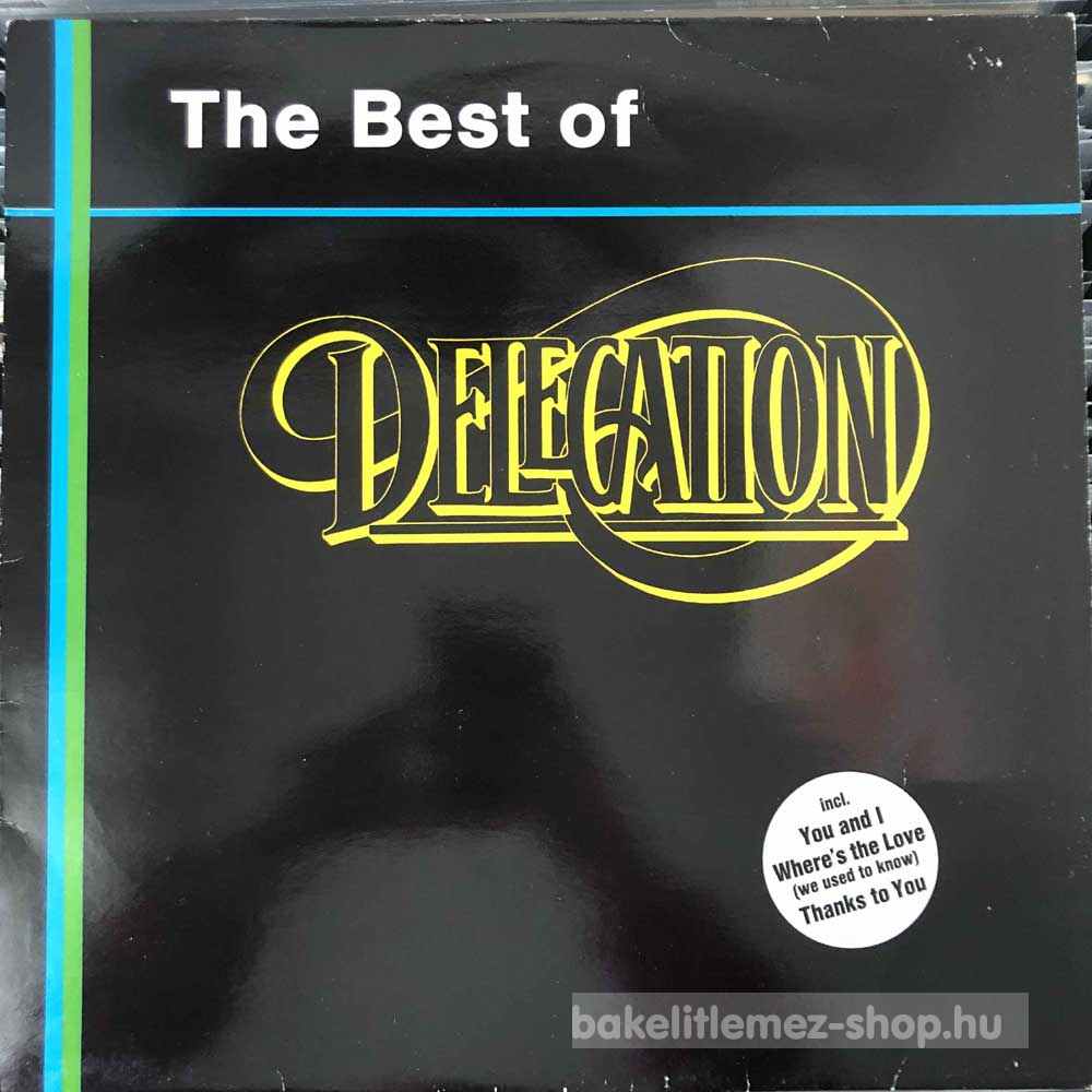 Delegation The Best Of Delegation DE - Bakelit lemez shop