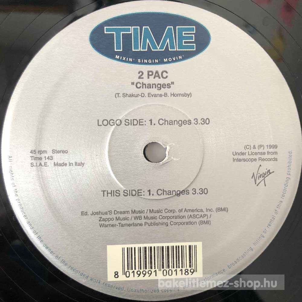 2Pac Changes Italy - Bakelit lemez shop